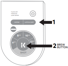 Keurig K-Café - Single Serve Coffee, Latte & Cappuccino Maker Manual ...