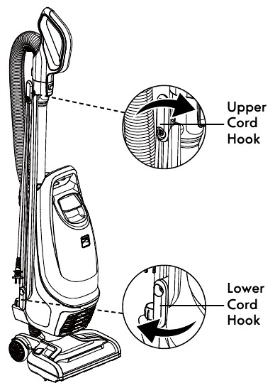 Kenmore Intuition BU4021 - Bagged Upright Vacuum Cleaner Manual ...