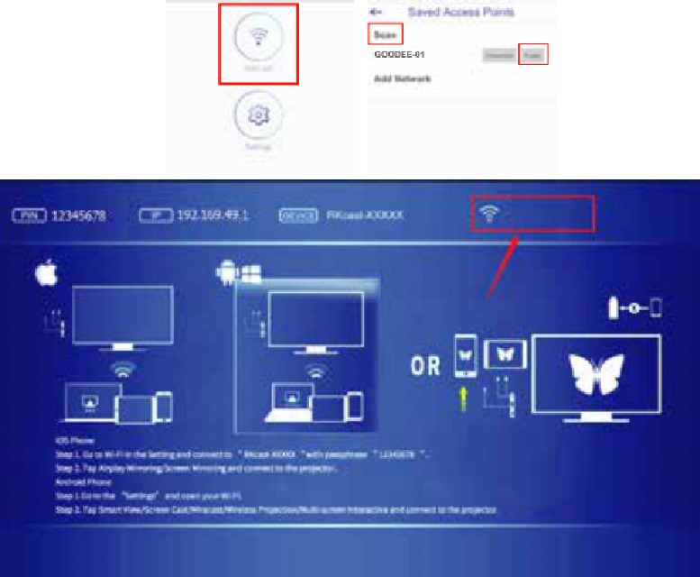 GooDee W80 - Projector Manual | ManualsLib