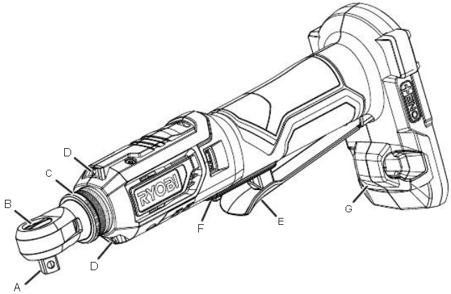 Ryobi P344 - 18 VOLT 3/8 in. RATCHET Manual | ManualsLib