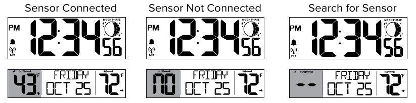 La Crosse Technology W86111V2 - Digital Atomic Wall Clock Manual | ManualsLib