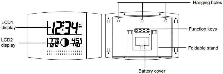 La Crosse Technology WS-8117 - Outdoor Atomic Clock Manual | ManualsLib