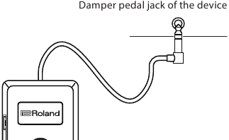 Roland DP-10 - Damper Pedal Manual | ManualsLib