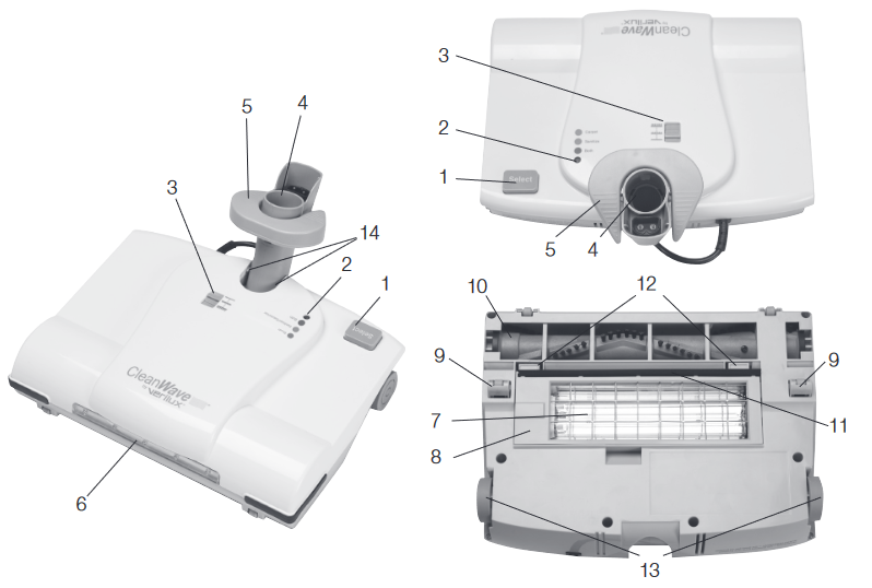Verilux CleanWave VH04 - UVC Sanitizing Bagless Vacuum with CleanWave Technology Manual | ManualsLib