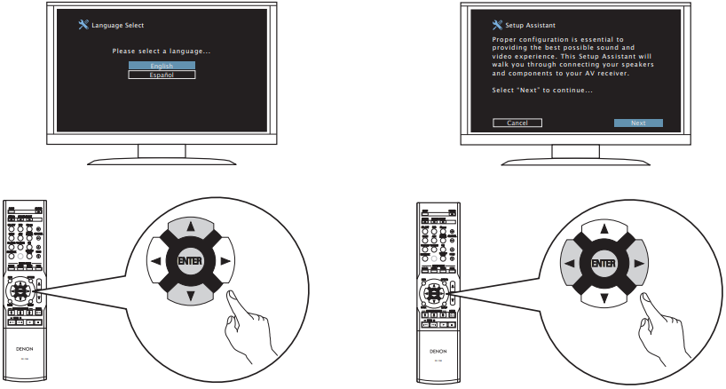 Denon AVR-1713 - INTEGRATED NETWORK AV RECEIVER Quick Start Guide ...