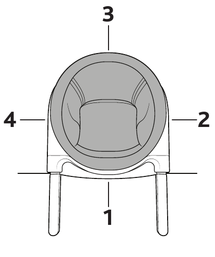 Chicco FastLock 360 - Rotating Hook-On Chair Manual | ManualsLib