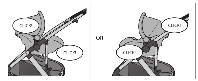 Evenflo Pivot Suite - Modular Travel System with LiteMax Infant Car ...