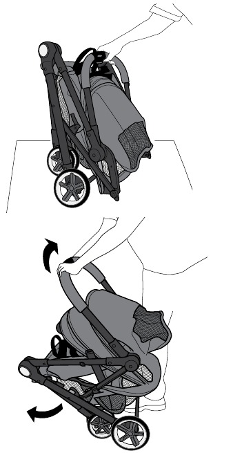 Evenflo OTTO - SELF-FOLDING STROLLER Manual | ManualsLib