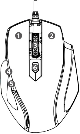 Redragon M709 TIGER - 10000 DPI Gaming Mouse Manual | ManualsLib