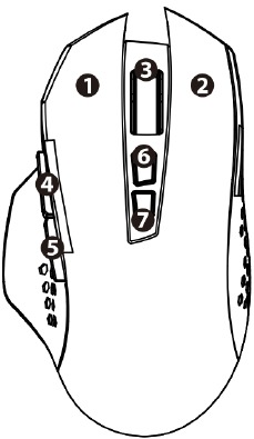 Redragon M656 Gainer Wireless - Gaming Mouse Manual | ManualsLib