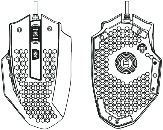 Redragon M722 Bomber - Gaming Mouse Manual | ManualsLib