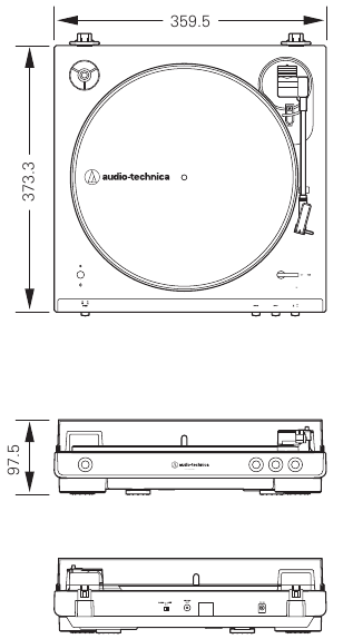 Audio-Techica AT-LP60XSPBT - Automatic Wireless Turntable Manual ...