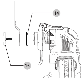 DeWalt DCS354, DCS356 - Oscillating Multi-Tool Manual | ManualsLib