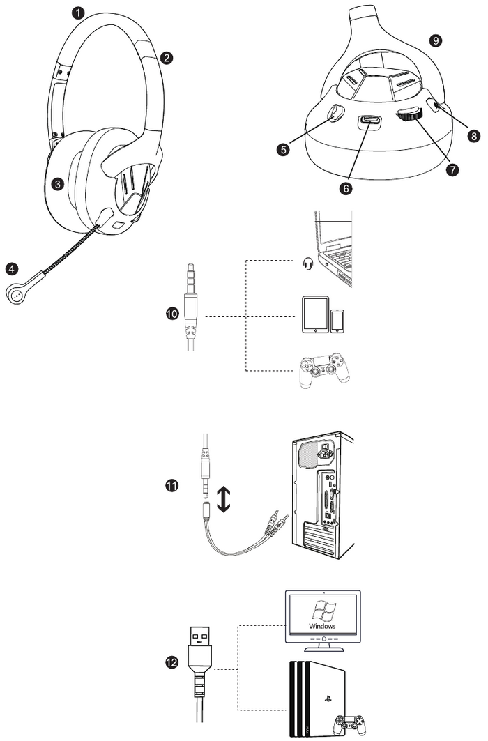 EKSA Air Joy Pro - Gaming Headset Manual | ManualsLib