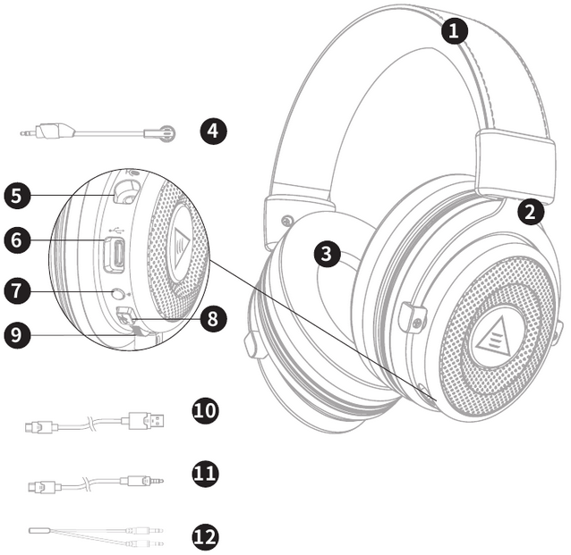 EKSA E900 Pro - 2-in-1 Gaming Headset Manual | ManualsLib