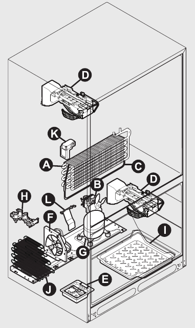 Frigidaire GRFN2853AF - Gallery 28.8 Cu. Ft. French Door Refrigerator ...
