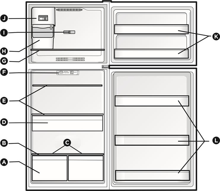 Frigidaire FFTR1814WW - 18.3 Cu. Ft. Top Freezer Refrigerator Manual | ManualsLib