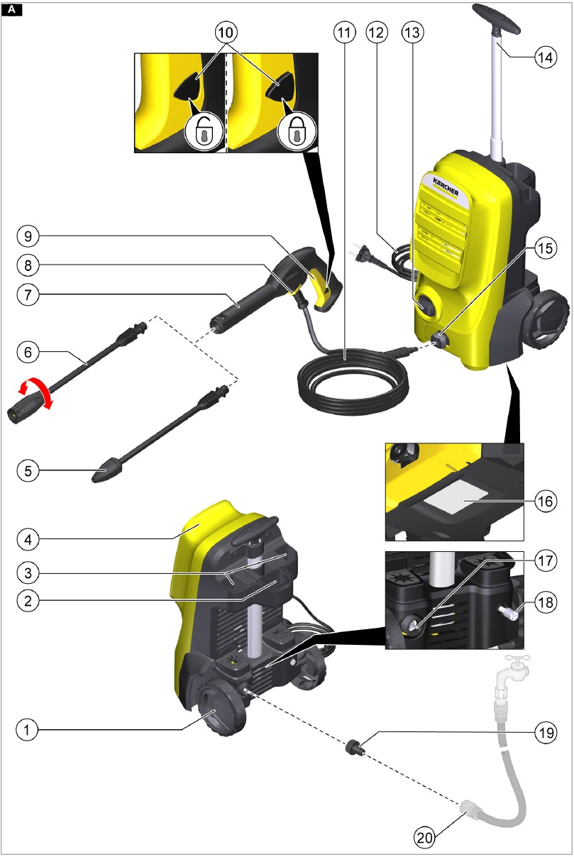 Kärcher K4 Classic - Pressure Washer Manual | ManualsLib