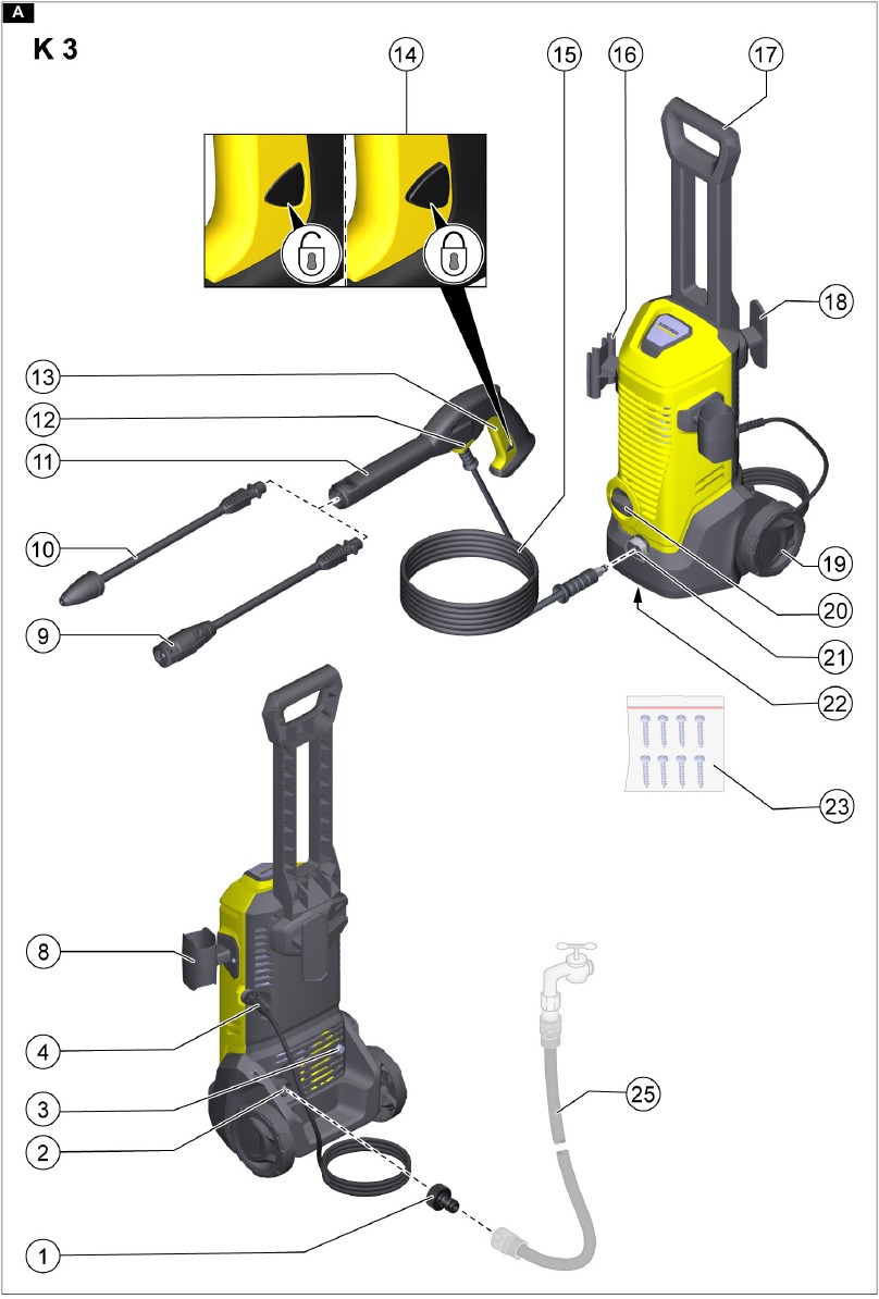Kärcher K3, K3 Premium - Pressure Washer Manual | ManualsLib