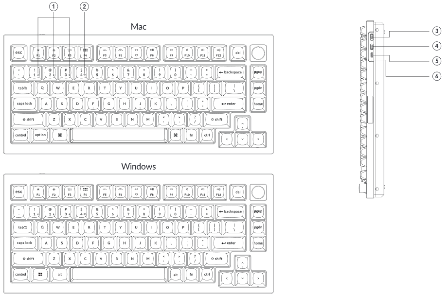 Keychron Q1 Max - Wireless Mechanical Keyboard Manual | ManualsLib