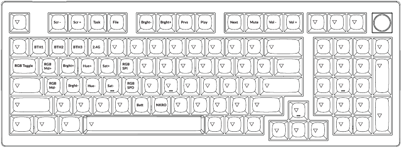 Keychron V5 MAX - Wireless Mechanical Keyboard Manual | ManualsLib