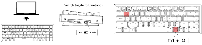 Keychron K6 - Bluetooth Mechanical Keyboard Manual | ManualsLib