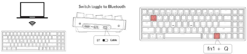 Keychron K14 - Bluetooth Mechanical Keyboard Manual | ManualsLib