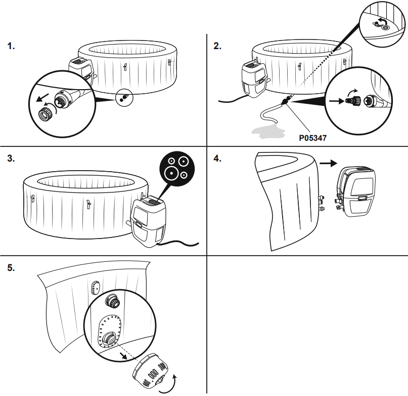 Bestway Lay-Z-Spa Mauritius AirJet - Inflatable Hot Tub Spa Manual ...