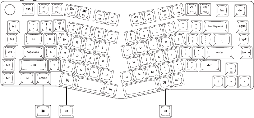 Keychron K15 Pro - Bluetooth Mechanical Keyboard Manual | ManualsLib