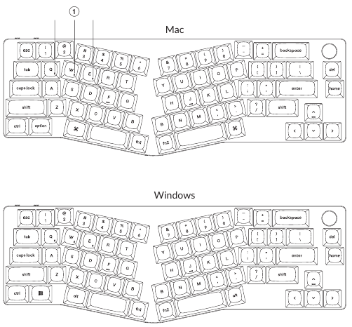 Keychron K11 Pro - Bluetooth Mechanical Keyboard Manual | ManualsLib