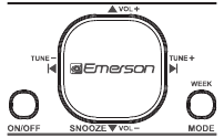 Emerson SmartSet CKS1521 - Clock Radio with Bluetooth Manual | ManualsLib