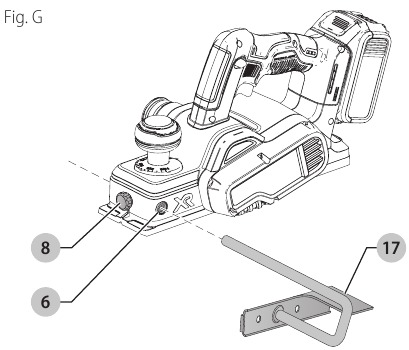 DEWALT DCP580 - Brushless Cordless Hand Planer Manual | ManualsLib