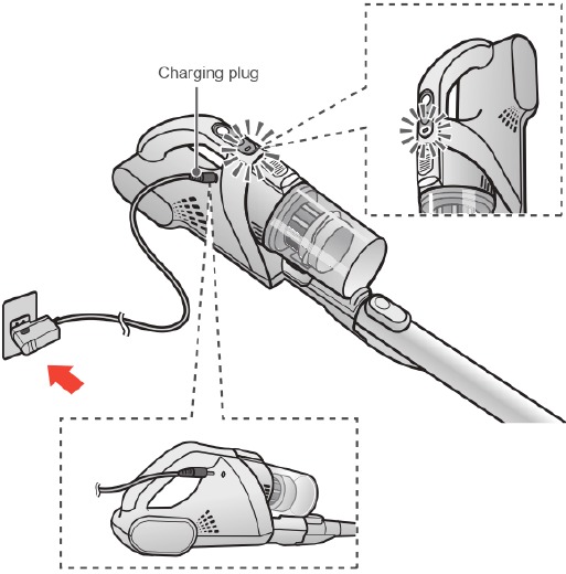 Toshiba VC-CLS1BF - HAND STICK VACUUM CLEANER Manual | ManualsLib
