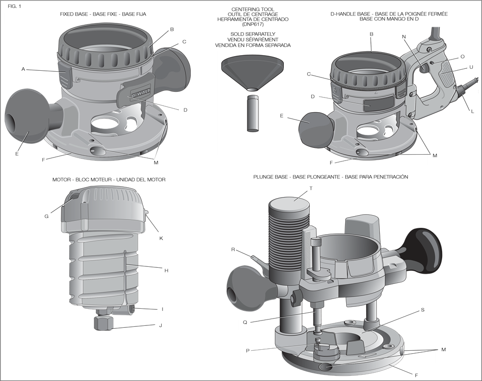 Dewalt DW616, DW618 - Router System Manual | ManualsLib