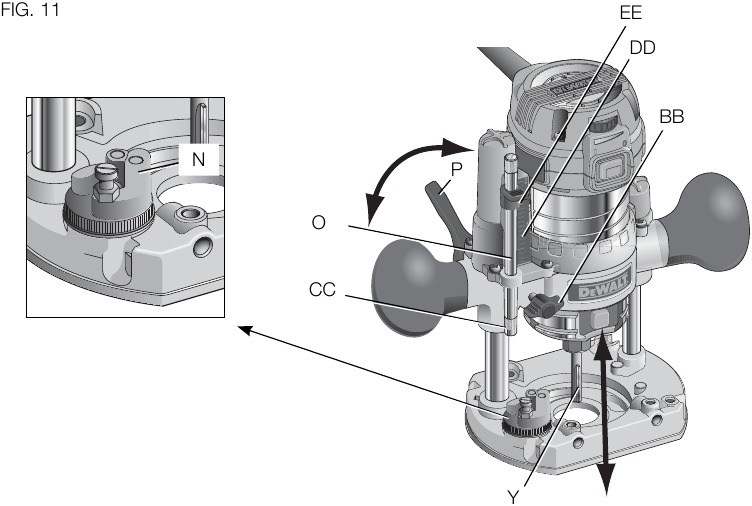 Dewalt DWP611 - Heavy-Duty Compact Router Manual | ManualsLib