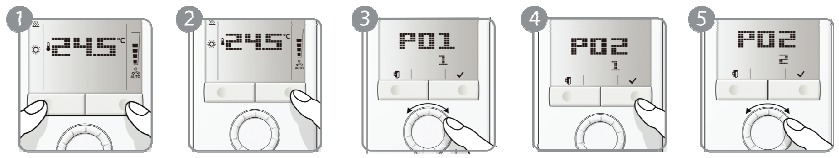 Siemens RDG100, RDG110, RDG160, RDG140 - Thermostat Operating ...