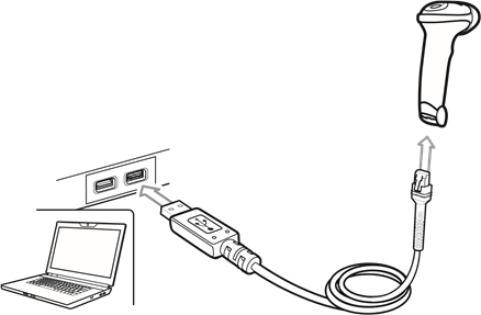 Zebra LS2208 - General Purpose Barcode Scanner Quick Start Manual ...