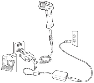 Zebra DS3608 - Ultra Rugged Digital Scanner Quick Start Manual | ManualsLib