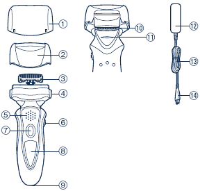 Panasonic ES8243 - Rechargeable Shaver Manual | ManualsLib