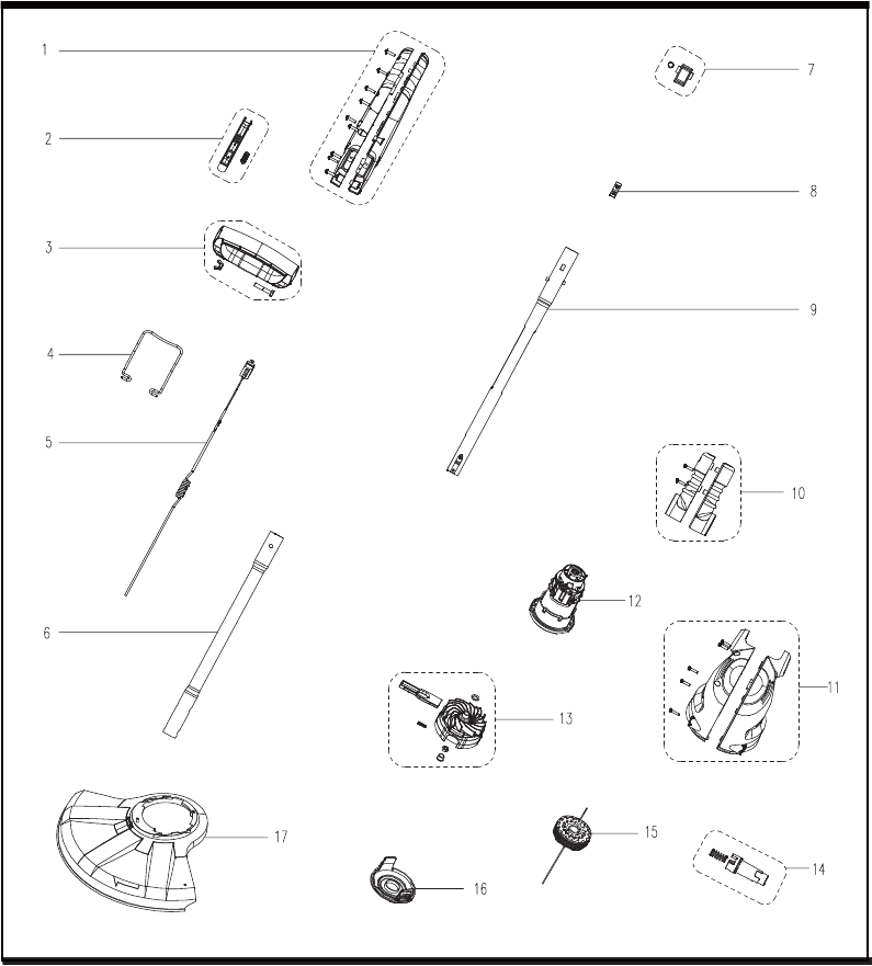 LawnMaster GT1450 - Electric Trimmer Manual | ManualsLib