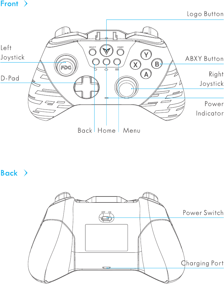 Flydigi X8 Pro - Wireless Controller Manual | ManualsLib