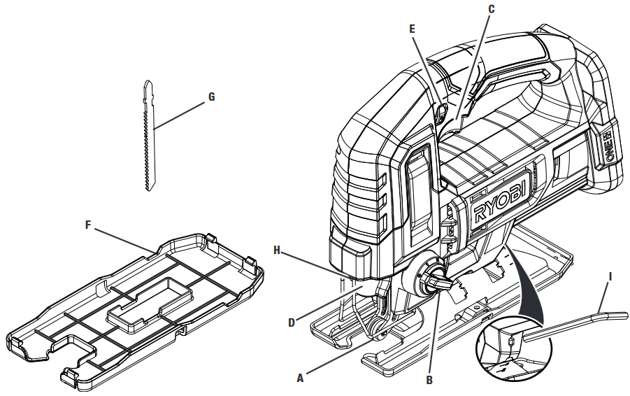 Ryobi PCL525 - 18 VOLT JIG SAW Manual | ManualsLib