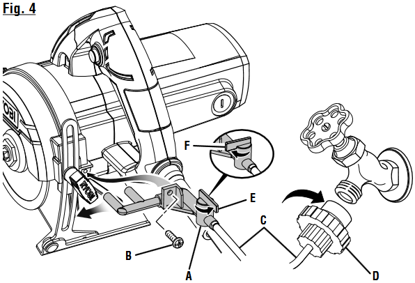 Ryobi TC401 / TC4011 - 4 in. WET/DRY TILE SAW Manual | ManualsLib