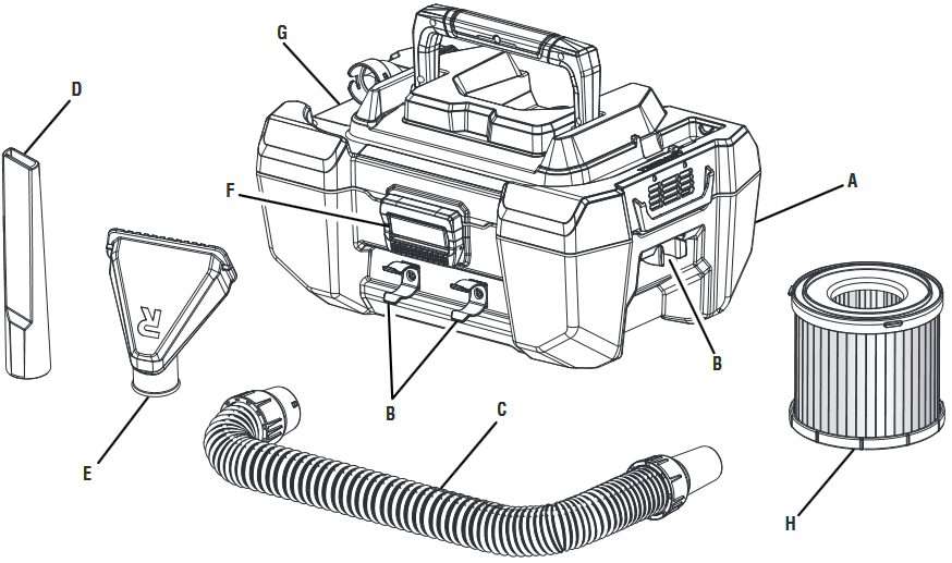 Ryobi P3240, P3240ID - 18 VOLT WET/DRY VAC Manual | ManualsLib