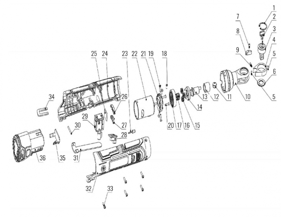 VEVOR DC83933 - CORDLESS RATCHET WRENCH Manual | ManualsLib