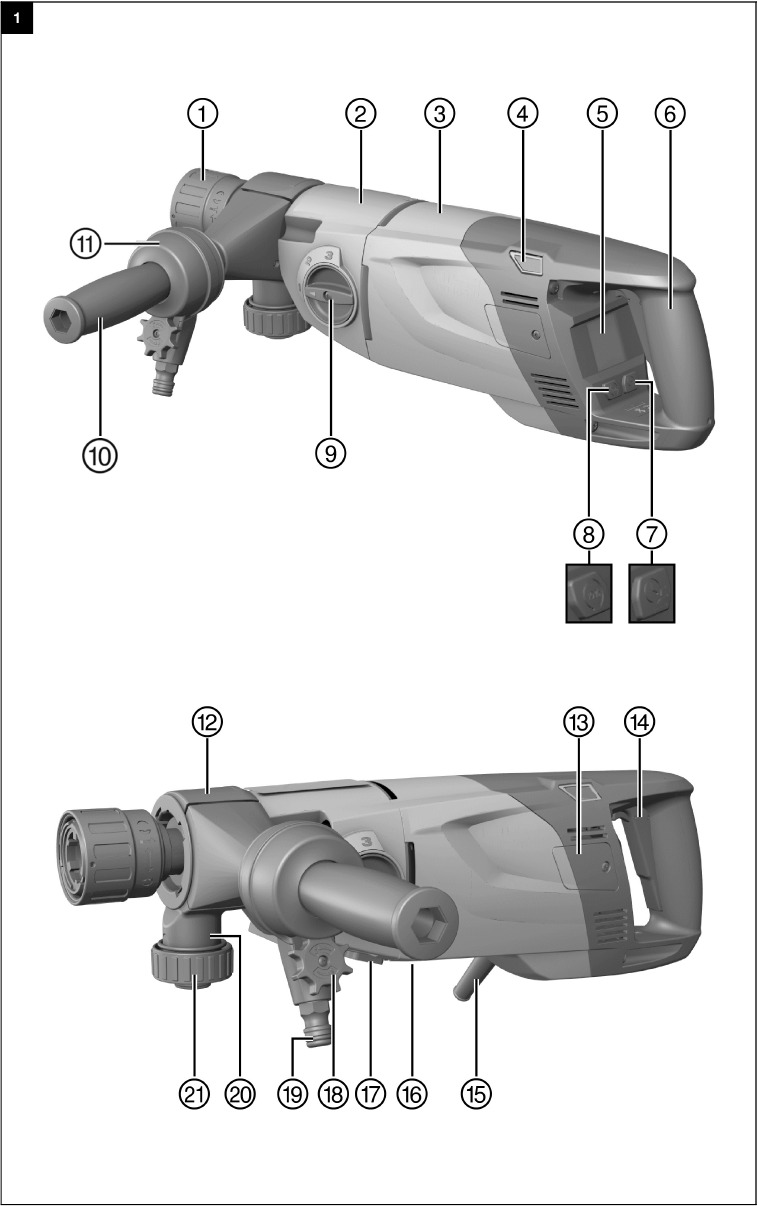 HILTI DD 150-U - Power Core Drills Manual | ManualsLib