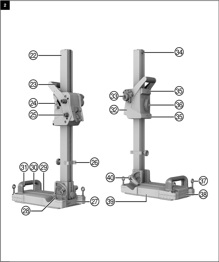 HILTI DD 150-U - Power Core Drills Manual | ManualsLib