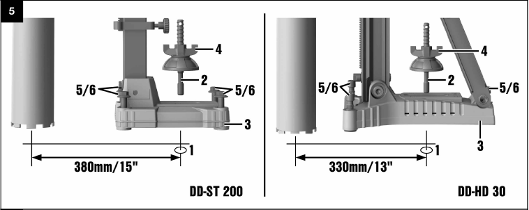HILTI DD 250, DD 200/HD 30, DD 200/ST 200 - Core Drill Manual | ManualsLib