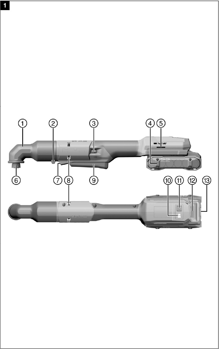 HILTI Nuron SID 4R-22 - Right-angle Impact Driver Manual | ManualsLib