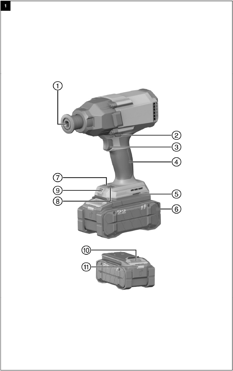 HILTI Nuron SID 8-22 - Impact Driver Manual | ManualsLib
